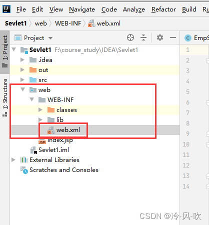 IDEA创建Servlet环境搭建及测试程序------图文详解_idea部署servlet-CSDN博客