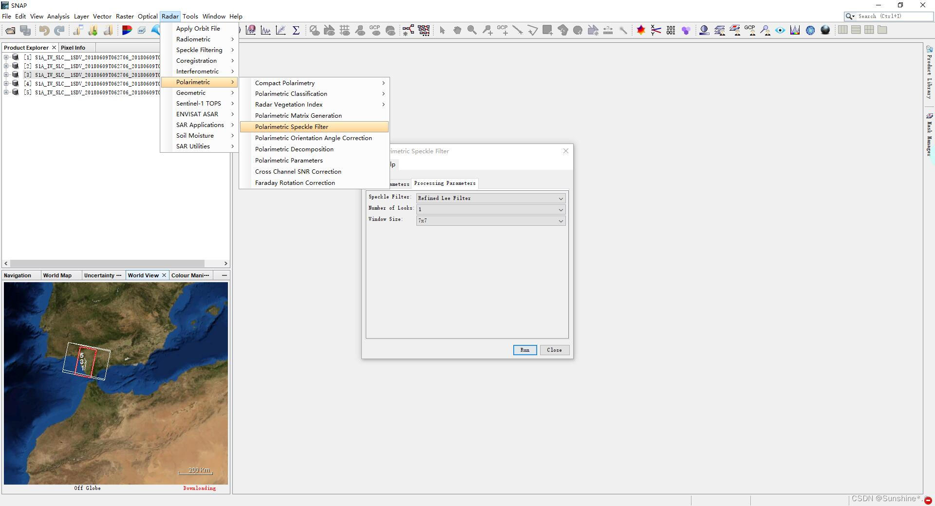 SNAP 处理Sentinel-1A数据（极化预处理，生成C2矩阵）_sentinel-1 处理-CSDN博客