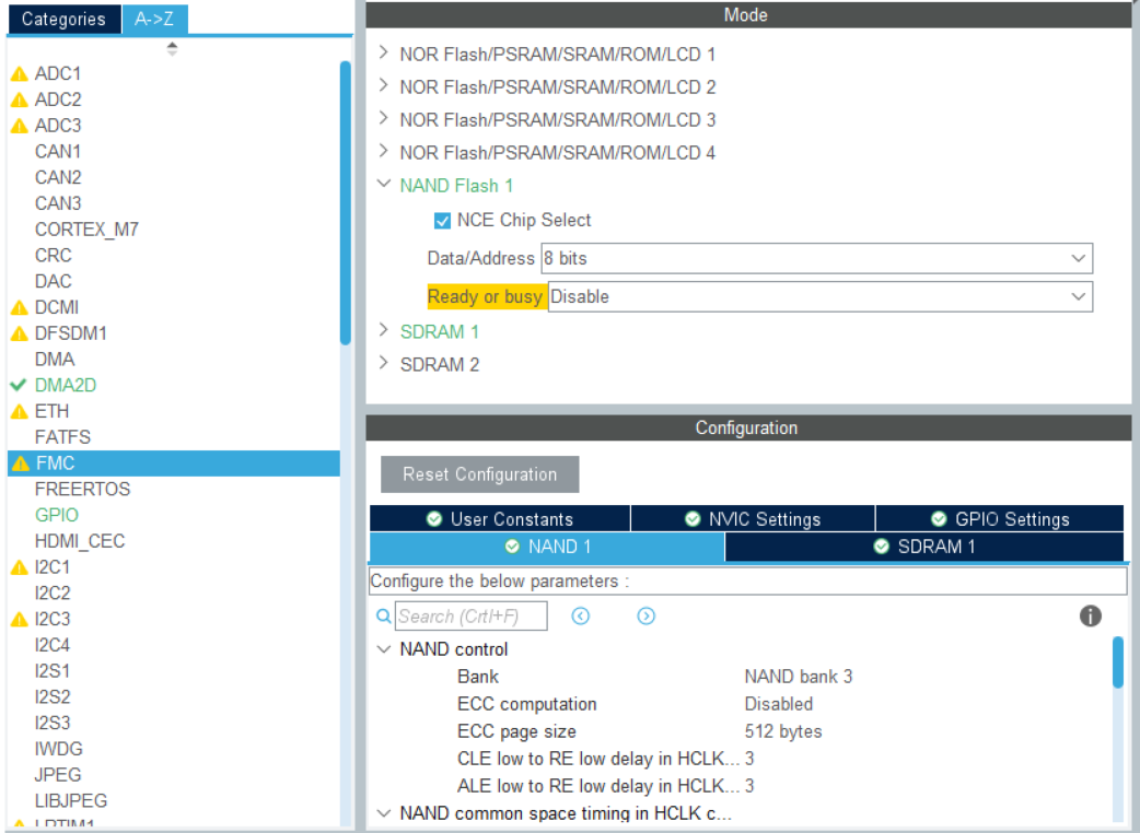 STM32F767 NAND FLASH MT29F4G08 读写数据_mt29f4g08abadawp stm32 driver code-CSDN博客