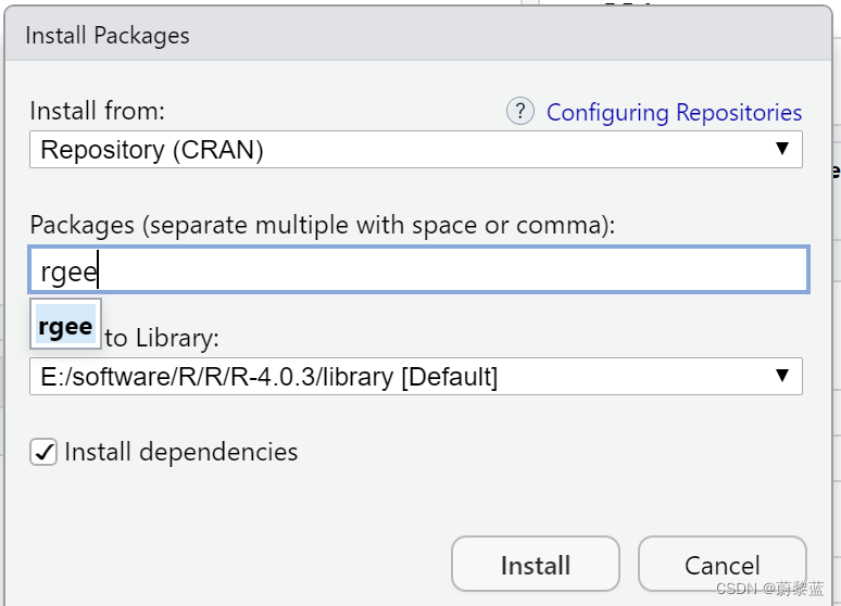 rgee安装与初始化-CSDN博客
