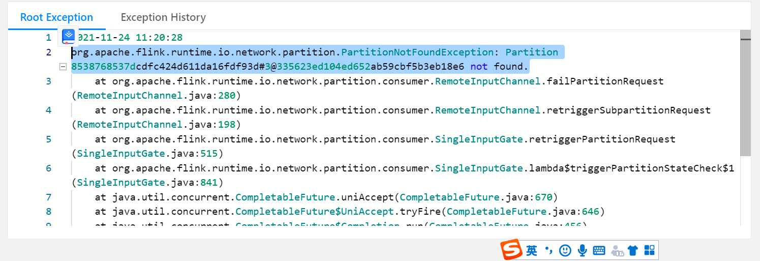 【Flink】Flink 报错 flink 1.12.5 启动作业报 partition not found_flink partition not found-CSDN博客