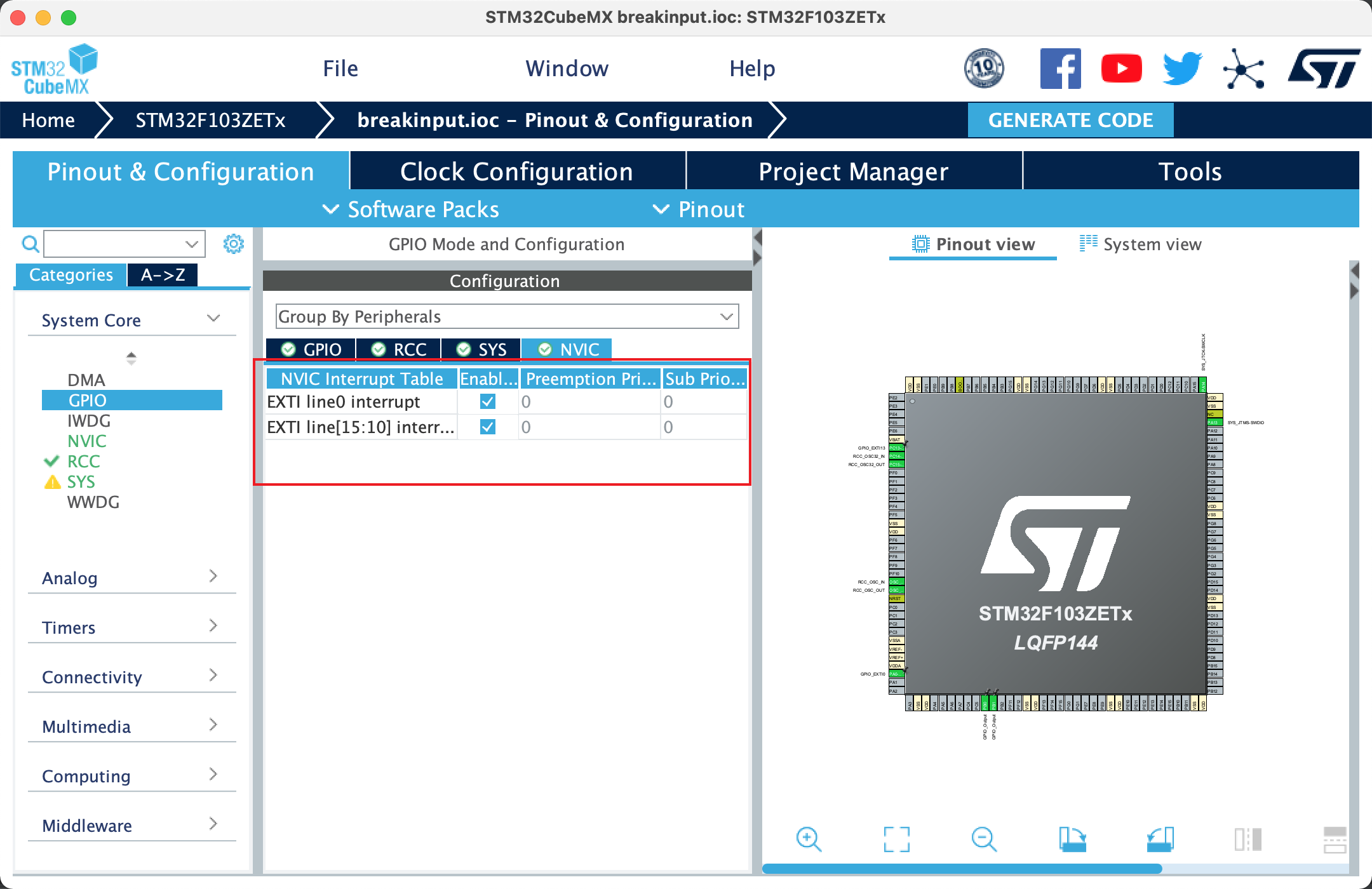 嵌入式 Stm32 中断系统与外部中断stm32 中断线判断哪个中断 Csdn博客 