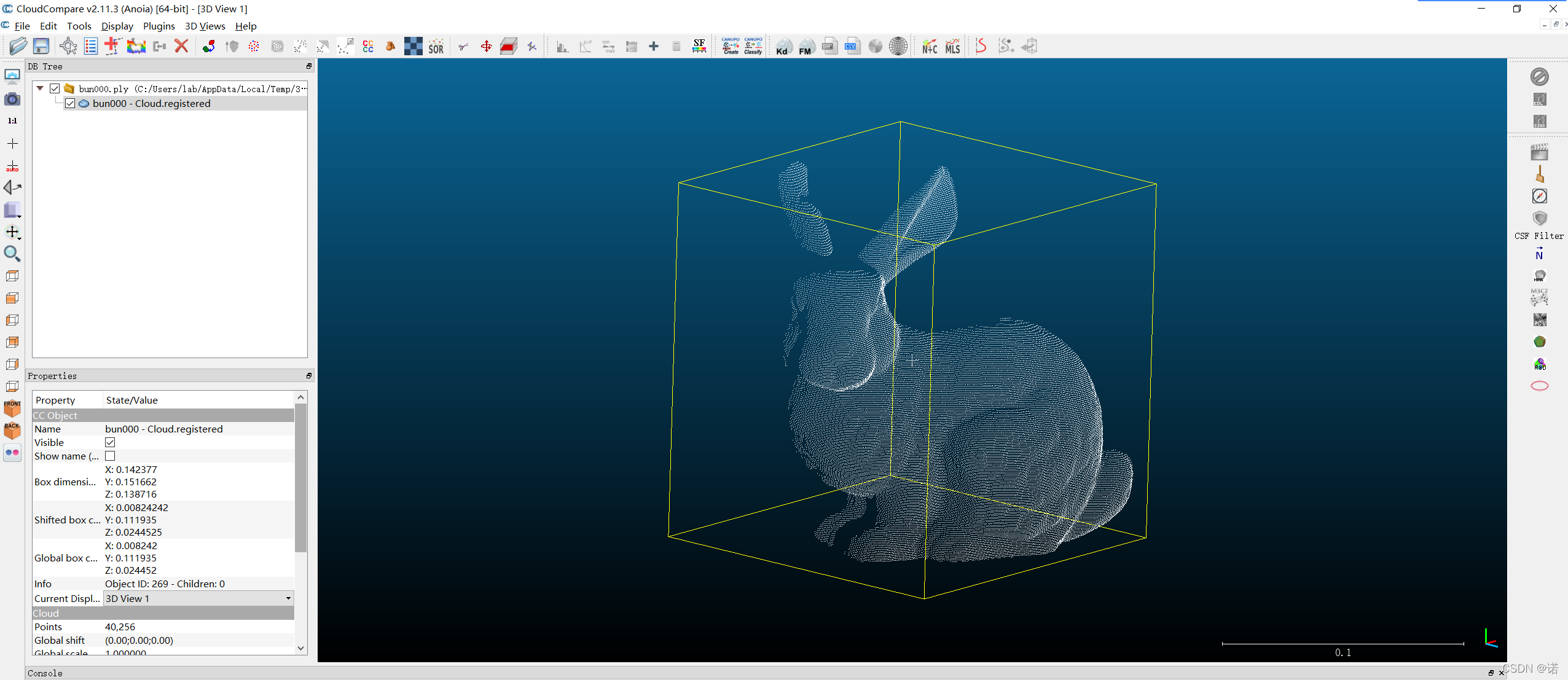 CloudCompare 可视化——Scale Filed_cloudcompare scale 数值-CSDN博客