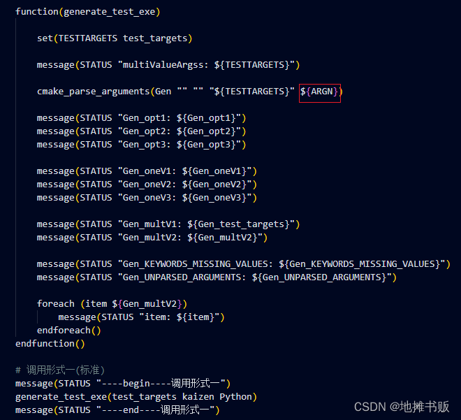 Cmake Parse Arguments Csdn博客
