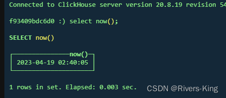 记录一次 docker安装clickhouse 导致的时区问题_clickhouse 时区-CSDN博客