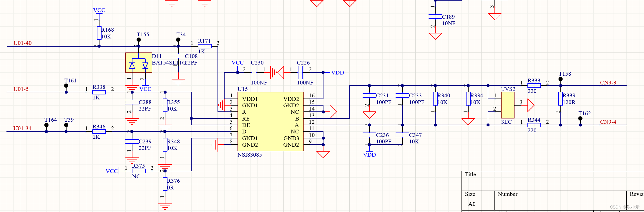 使用DSP28035和NSI83085完成485通讯_nsi83085的应用电路-CSDN博客