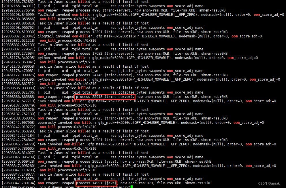 一次 线上 Java进程突然挂掉排查 过程思路-CSDN博客