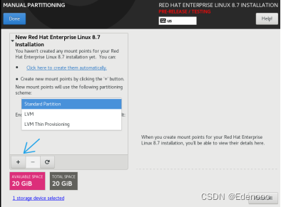 红帽学习之RHEL8.7操作系统安装详解-CSDN博客
