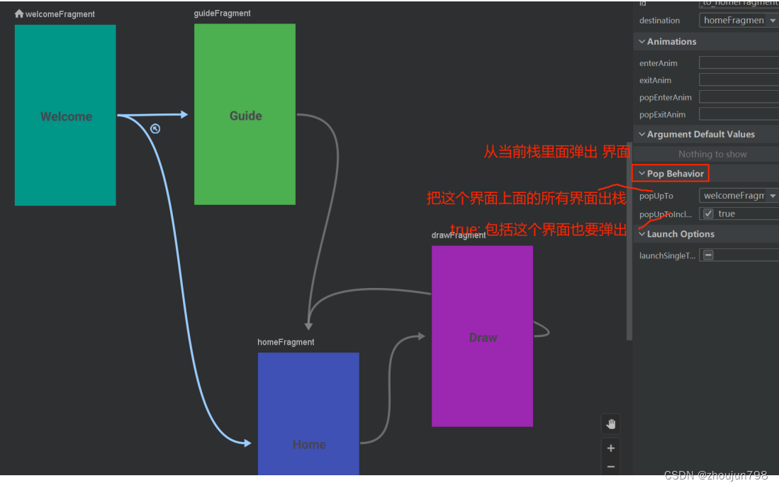 使用Navigation创建并切换Fragment_please use the navigate() function to add fragment-CSDN博客