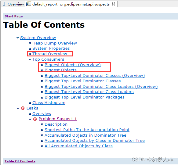 jvm jmap 命令 和 MAT 工具_mat导出报告-CSDN博客