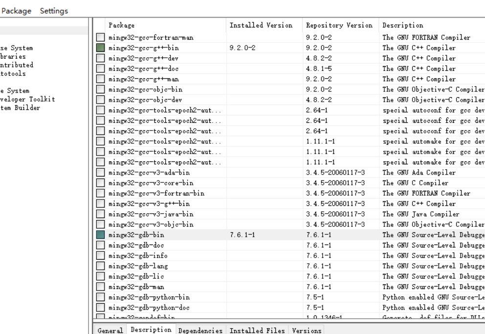 使用Mingw安装gcc和gdb_mingw安装gdb-CSDN博客