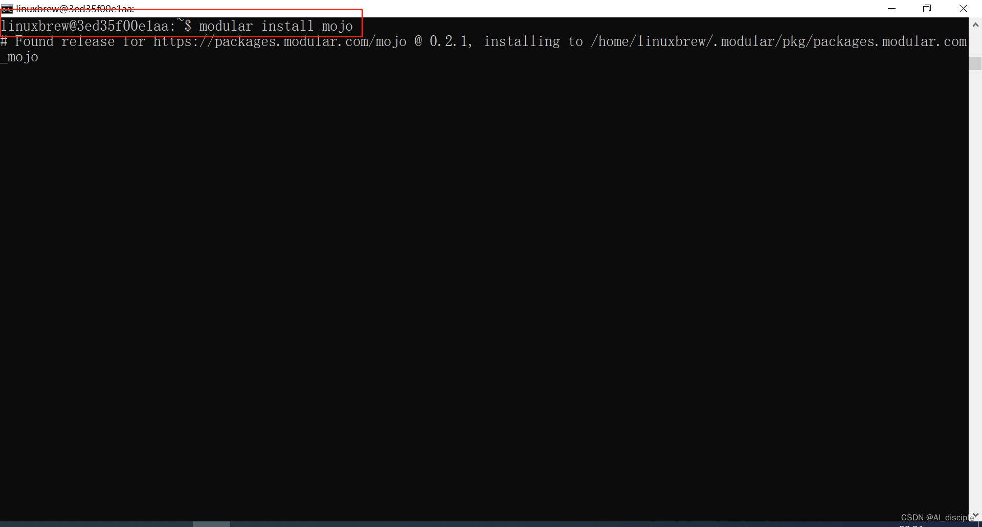 Mojo AI从零开始_mojo语言教程-CSDN博客
