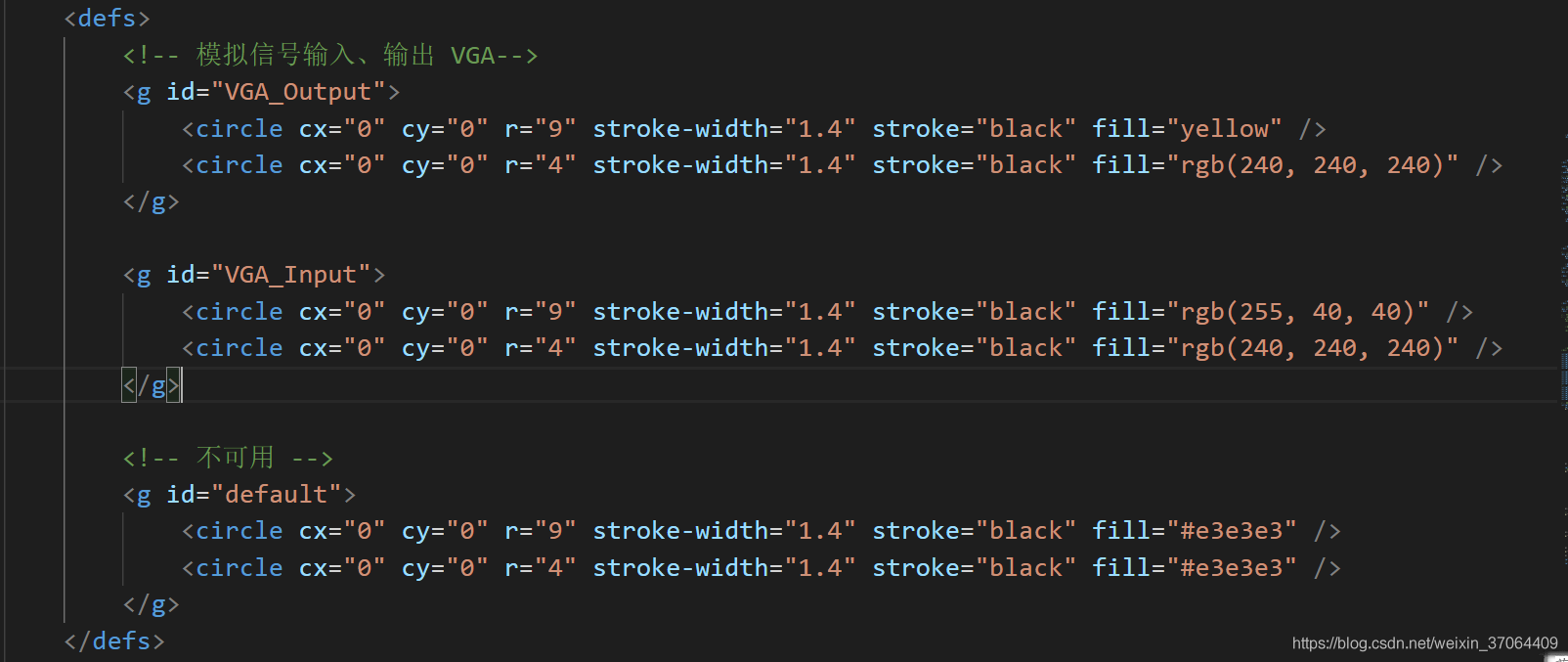 svg 组件用法 -- defs标签使用_svg defs作用-CSDN博客