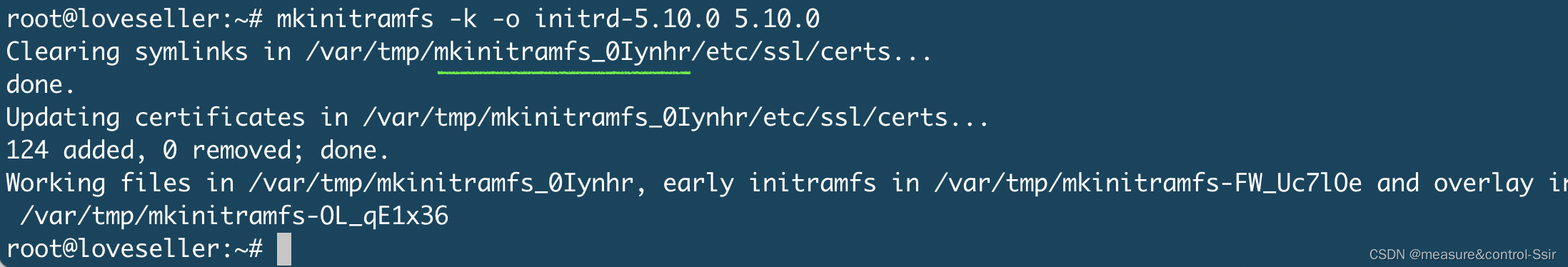 mkinitramfs制作新的initrd-CSDN博客