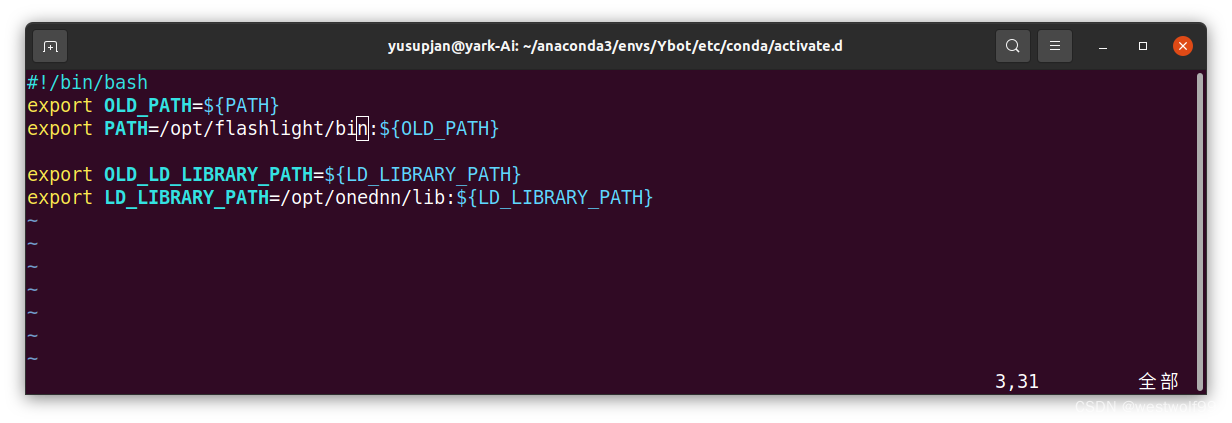 Ubuntu20.04 Anaconda 每个虚拟环境中实现独有的$PATH和LD_LIBRARY_PATH .condarc配置的完美解决 ...