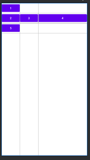Android学习|布局——GridLayout 表格布局_(可行、列合并)_gridlayout布局_儿茶i的博客-CSDN博客