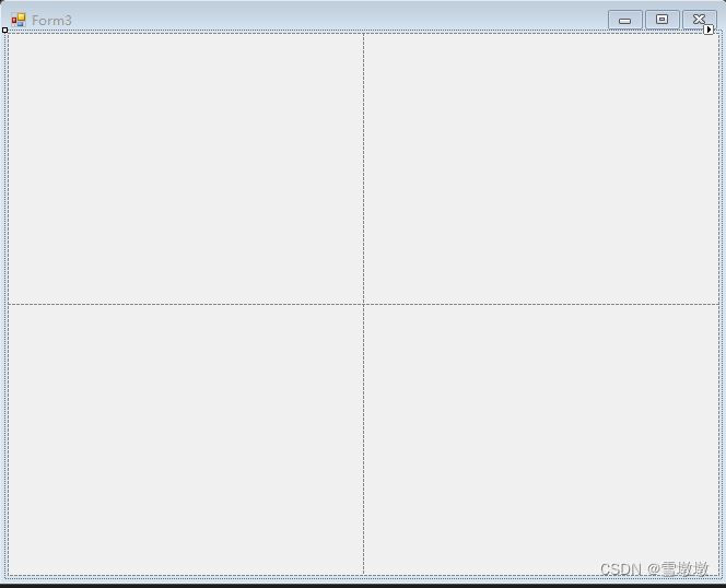 C# 使用tableLayoutPanel控件实现窗体布局-CSDN博客