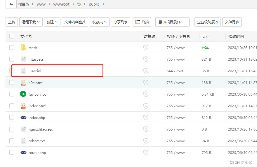 TP6|TP8 Linux Warning: require(): open_basedir restriction in effect. 网站搭建好访问报错-CSDN博客
