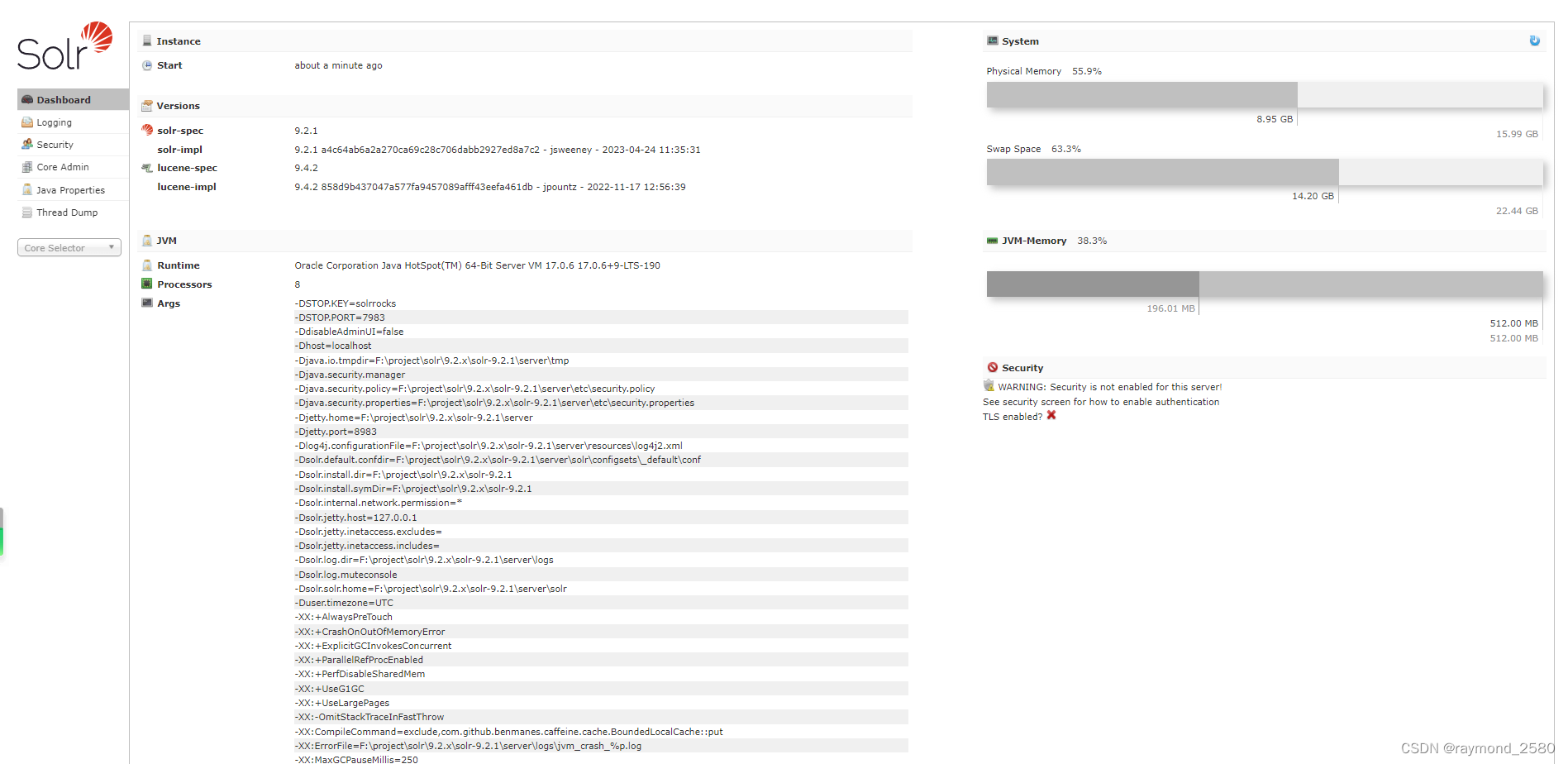 solr9.2.1使用教程-CSDN博客
