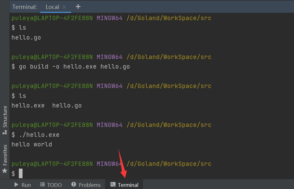 Go语言特点—Goland的Terminal设置为Git Bash—Go的交叉编译—Go相关命令_goland设置git bash-CSDN博客