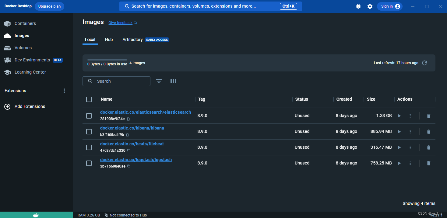 ELK环境搭建——Install with Docker_elk8.9搭建-CSDN博客