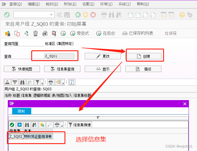 SAP Query报表定制（SQ01\SQ02\SQ03)）_sap sq01-CSDN博客