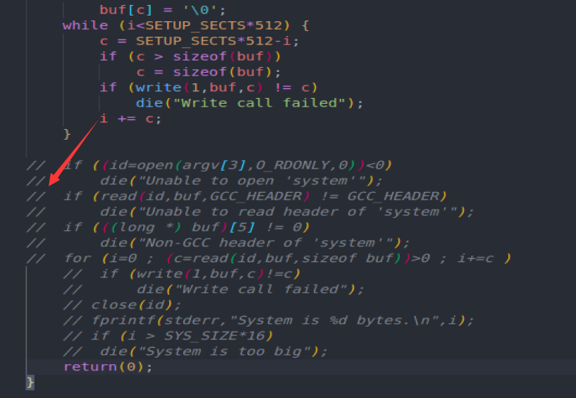 哈工大操作系统的引导实验一_改写linux0.11的引导程序bootsect.s。将原来bootsect.s打印在屏幕上的信息”-CSDN博客