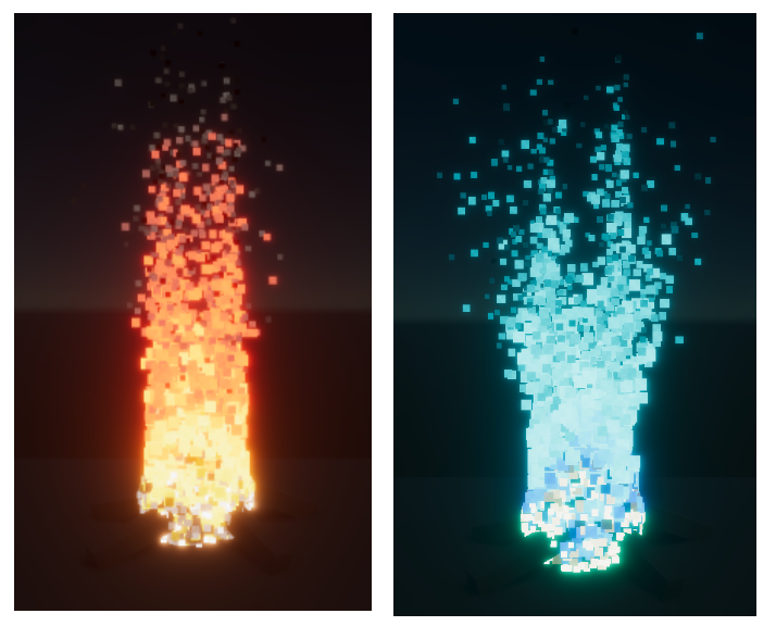 Unity VFX粒子系统入门笔记-2-制作简易火焰特效_粒子系统,分层火焰-CSDN博客