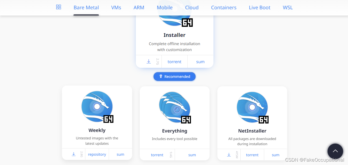 kail安装与踩坑记录_您的一些硬件需要非自由固件文件才能运转-CSDN博客