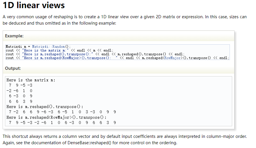Eigen库学习笔记（五）张量计算_eigen maxcoeff-CSDN博客