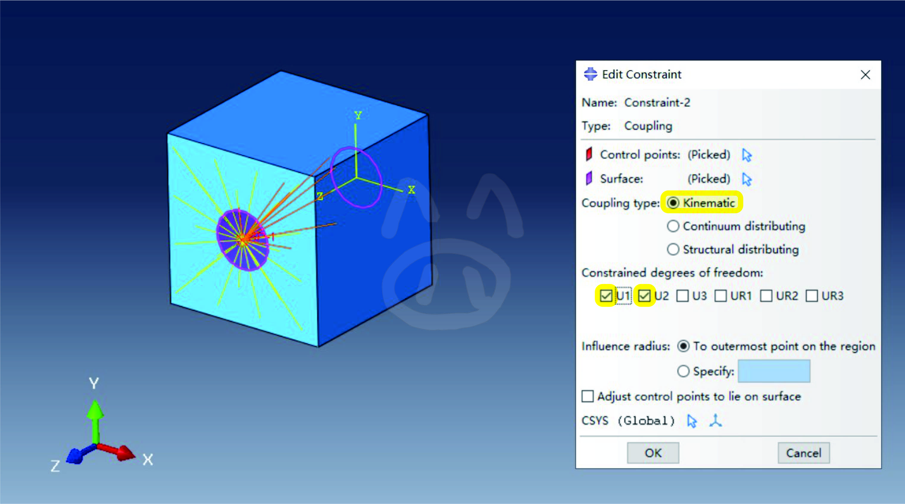 拖拉机的Abaqus使用日志：常见错误之节点过约束 (NODES ARE MISSING DEGREE OF FREEDOMS)_abaqus过约束-CSDN博客