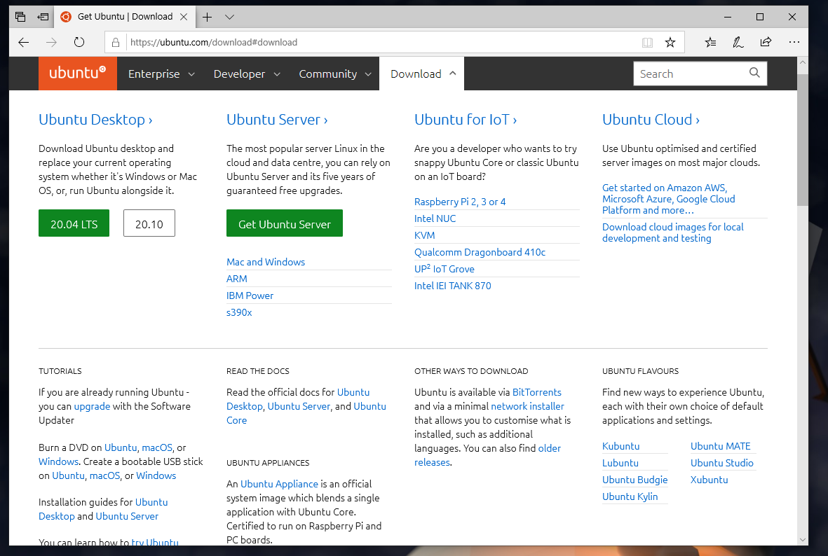 如何在 Windows 10 的同时安装 Ubuntu 20.04实现双系统_install ubuntu alongside windows-CSDN博客