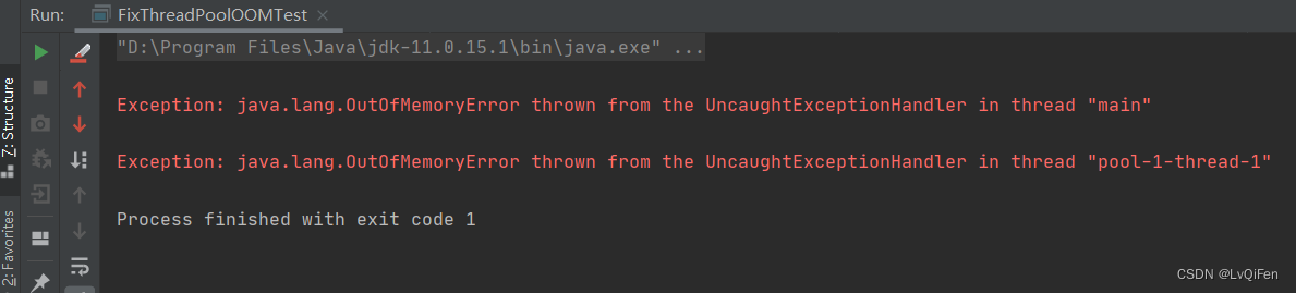 并发编程学习案例-模拟Executors.newFixedThreadPool内存溢出_newfixedthreadpool内存爆满-CSDN博客