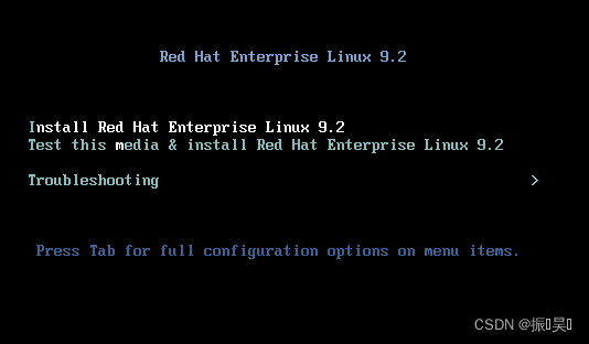 Redhat9虚拟机创建及常用命令_红帽rhel9虚拟机-CSDN博客