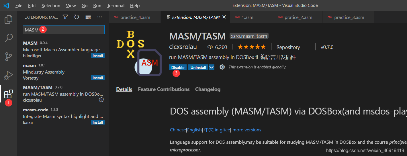vscode搭建8086汇编环境_vscode8086汇编环境-CSDN博客