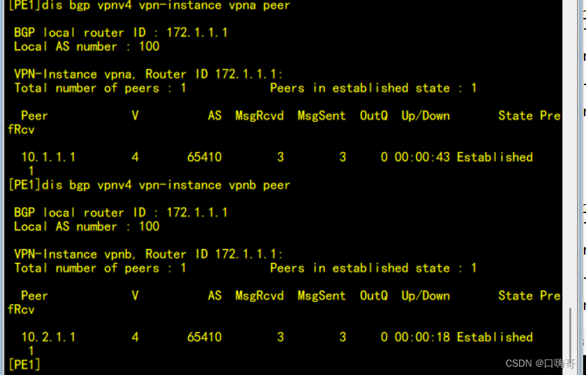 mpls通过BGP实现互通_mpls bgp-CSDN博客