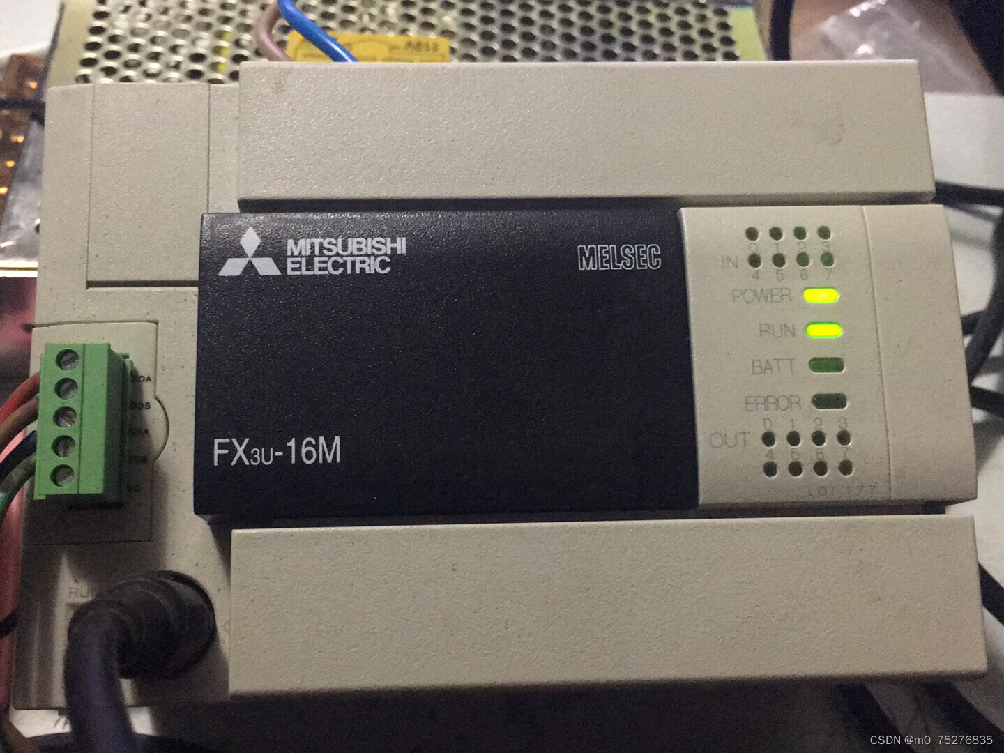 三菱FX3U与4台三菱变频器专用指令通讯案例 功能：采用三菱FX3U PLC与4台三菱变频器E740进行通讯_fx3uplc与三菱变频器-CSDN博客