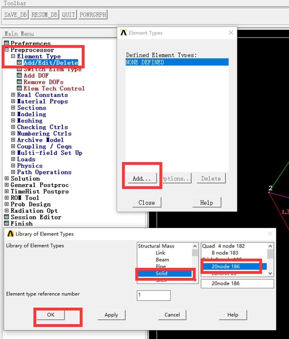 ANSYS APDL学习(3)：ANSYS APDL 导入x_t格式模型并受力分析范例_apdl导入荷载与运动-CSDN博客