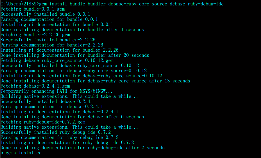 【VS Code】Windows10下VS Code配置Ruby语言环境_ruby : 无法将“ruby”项识别为 cmdlet、函数、脚本文件或可运行程序的名称。请检-CSDN博客