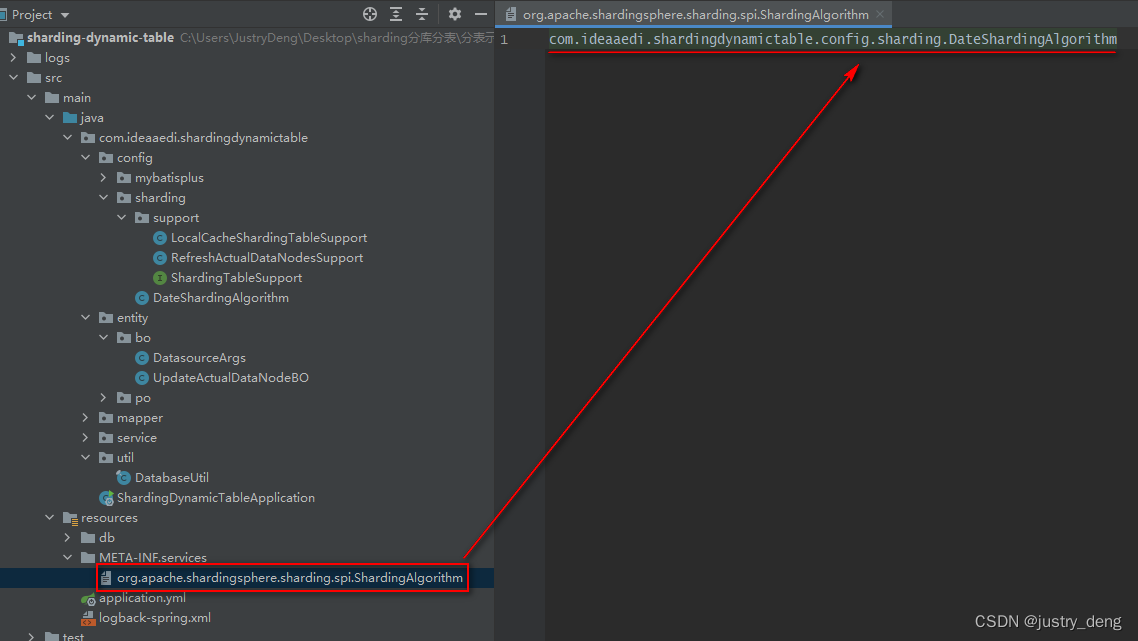 sharing-sphere单库分表（入门级示例）_shardingsphere 建表-CSDN博客