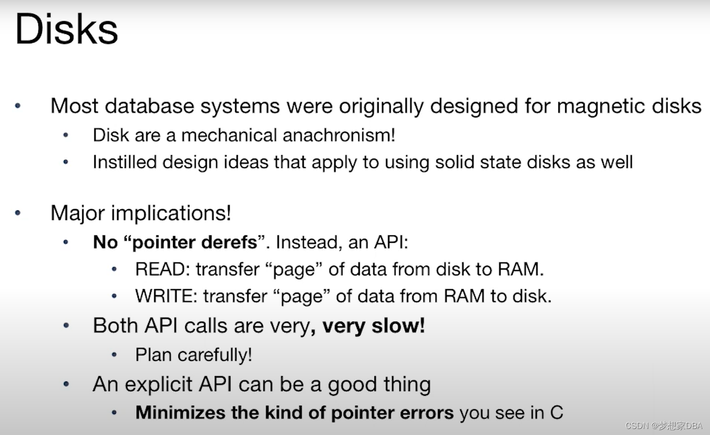 Architecture Of A Dbmsdisk Space Management学习笔记 Csdn博客