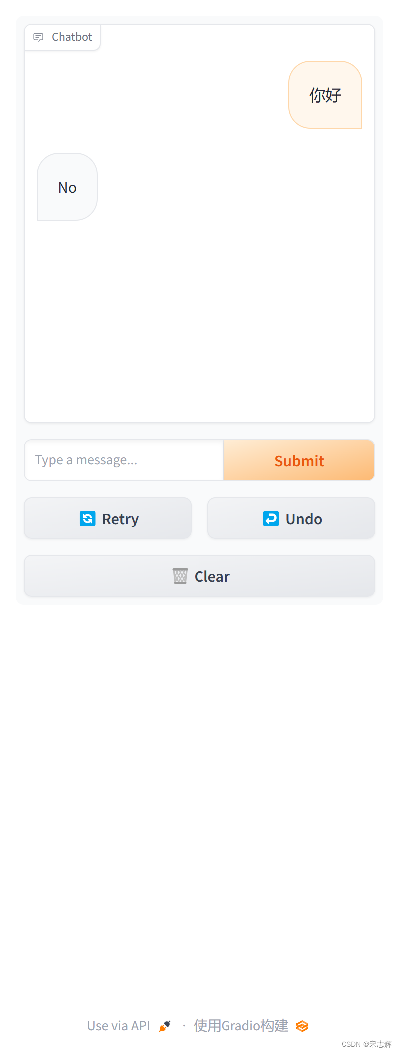 1、【gradio】快速开始，构建自己的机器学习的应用_chatinterface dataframe-CSDN博客