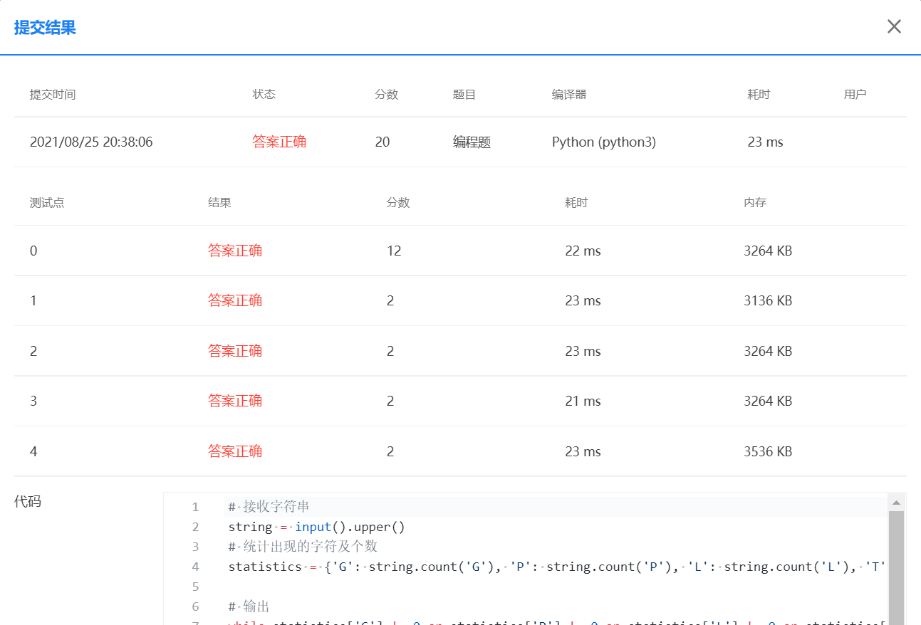 L1 023 输出gplt Python Csdn博客 