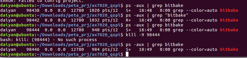 【工作笔记】ERROR: Only one copy of bitbake should be run against a build directory_bitbake.lock_我也想变成 ...
