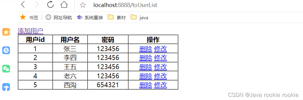 Springboot 的基础使用11 Thymeleaf实现增删查改springboot Thymeleaf 增删改查 Csdn博客