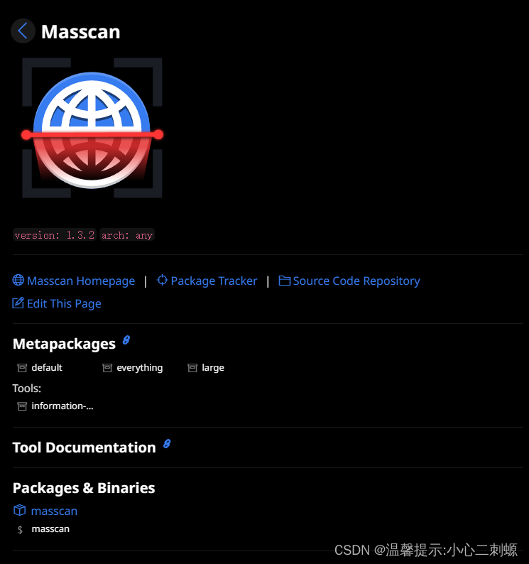 masscan使用_masscan扫描端口-CSDN博客