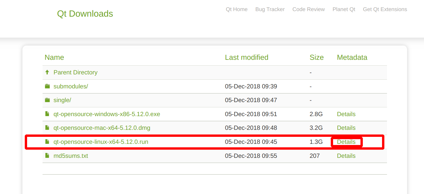 Ubuntu 18.04 安装Qt 5.12.0_linux qt5.12.0-CSDN博客