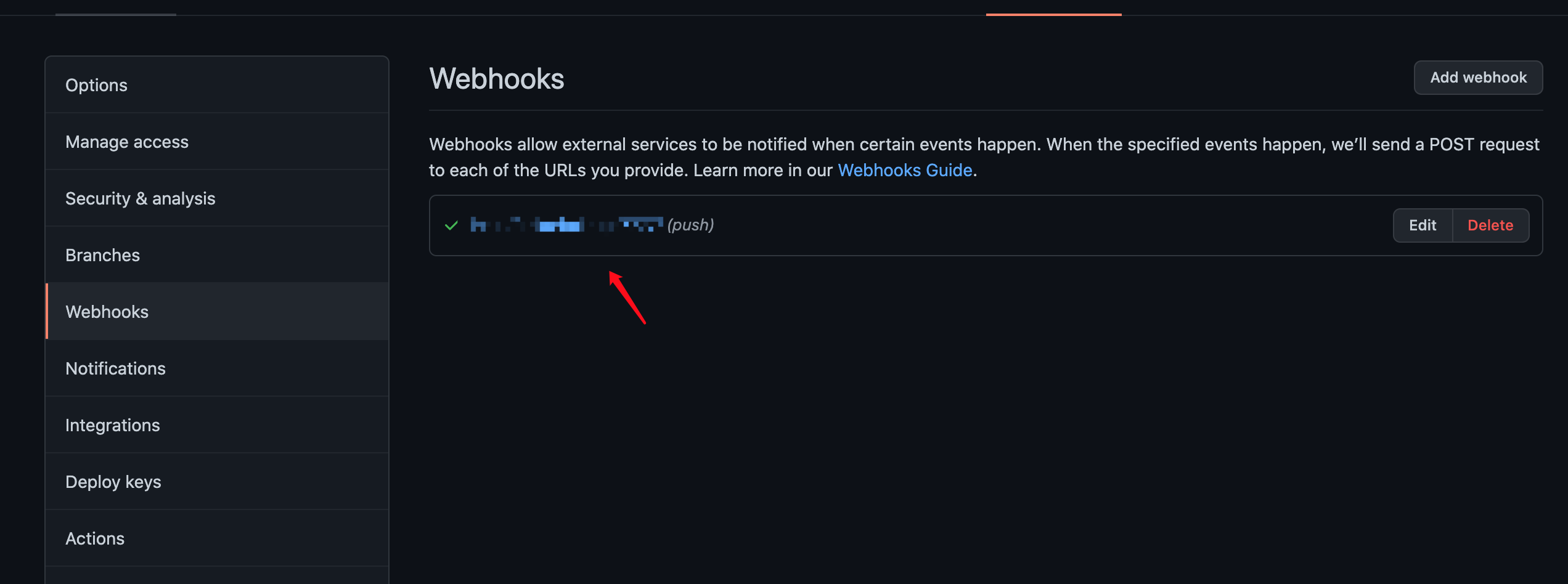 github管理项目 使用 webhooks 实现推送，服务器实时自动部署_webhook推送工具-CSDN博客