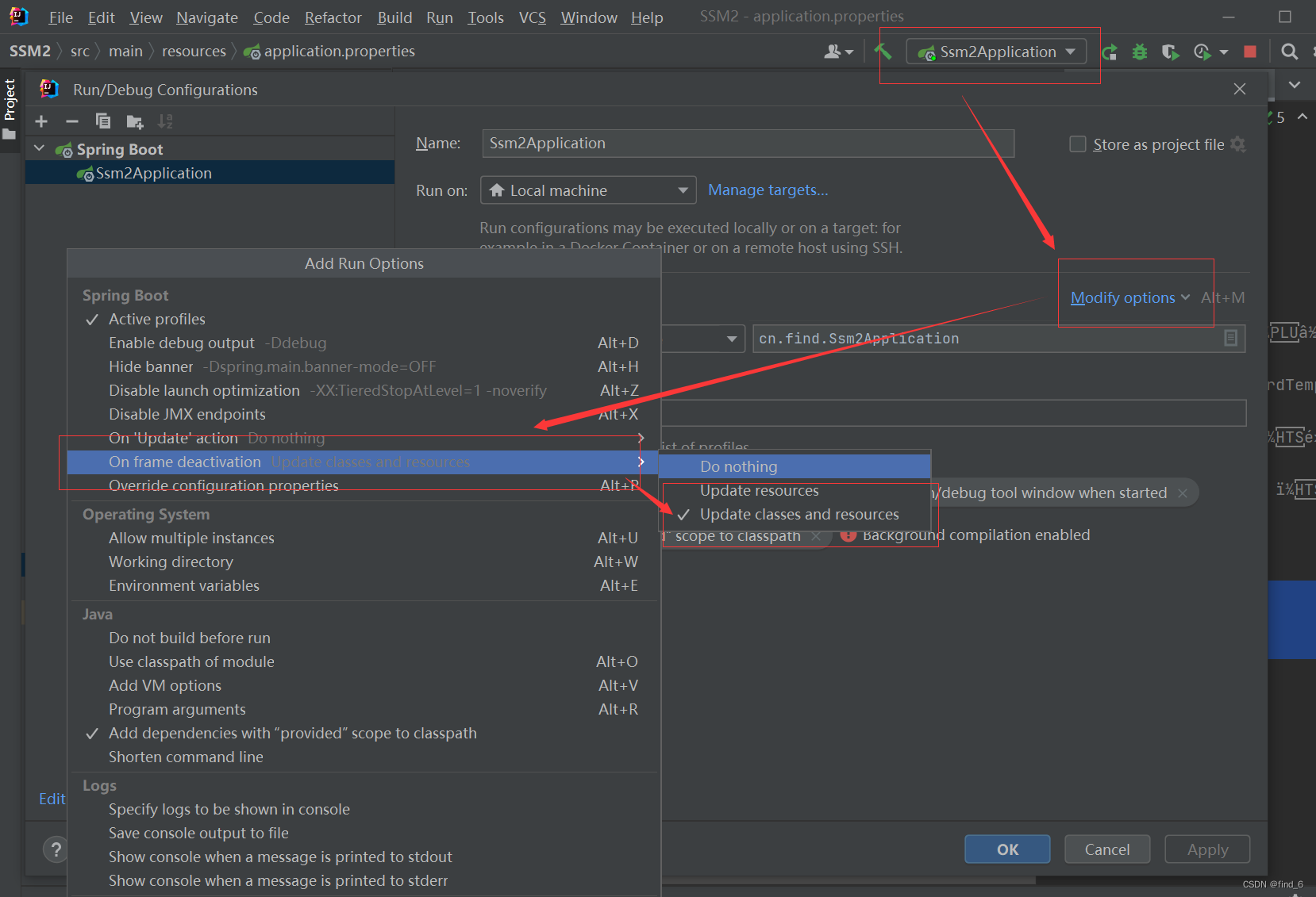 Intellij Idea2022 3 Springboot 热部署 含静态文件 Idea2022 3 静态文件热部署 Csdn博客