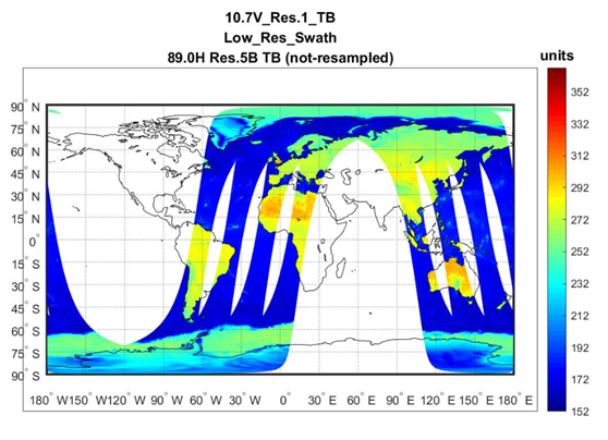 微波辐射数据读取与处理_jaxa amsr数据-CSDN博客